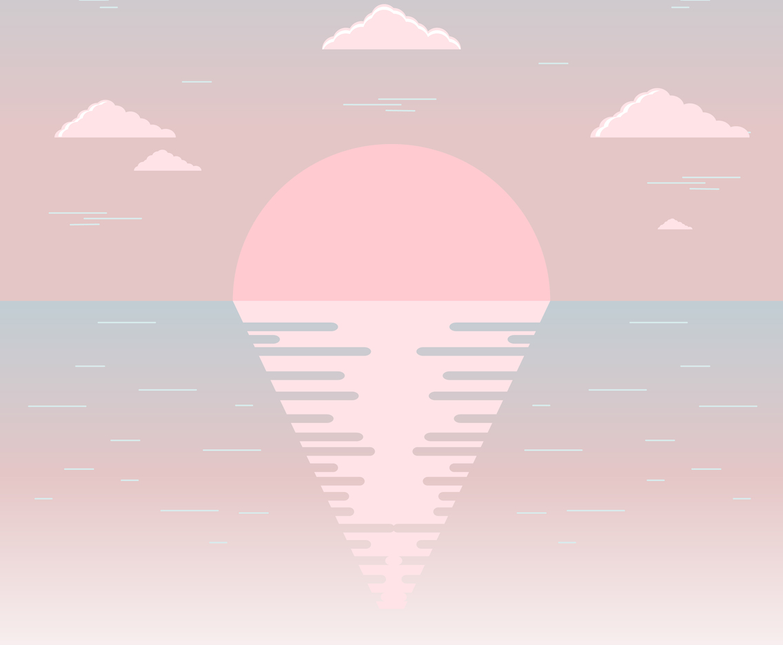 Minimal Ocean Background Vector Vector Art & Graphics | freevector.com