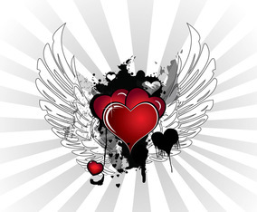 Heart Vector Card Vector Art & Graphics | freevector.com