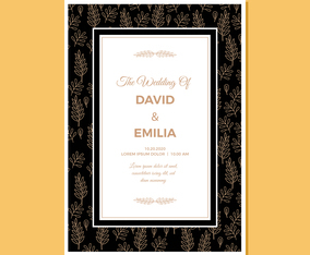 Invitation Vectors Vector Art & Graphics | freevector.com
