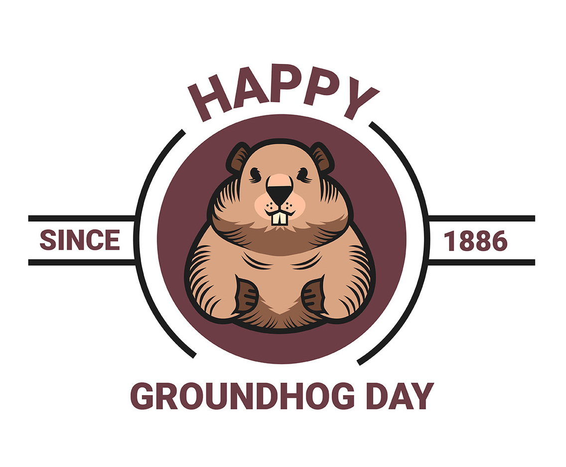 Ground Hog Day Vector Art & Graphics | freevector.com