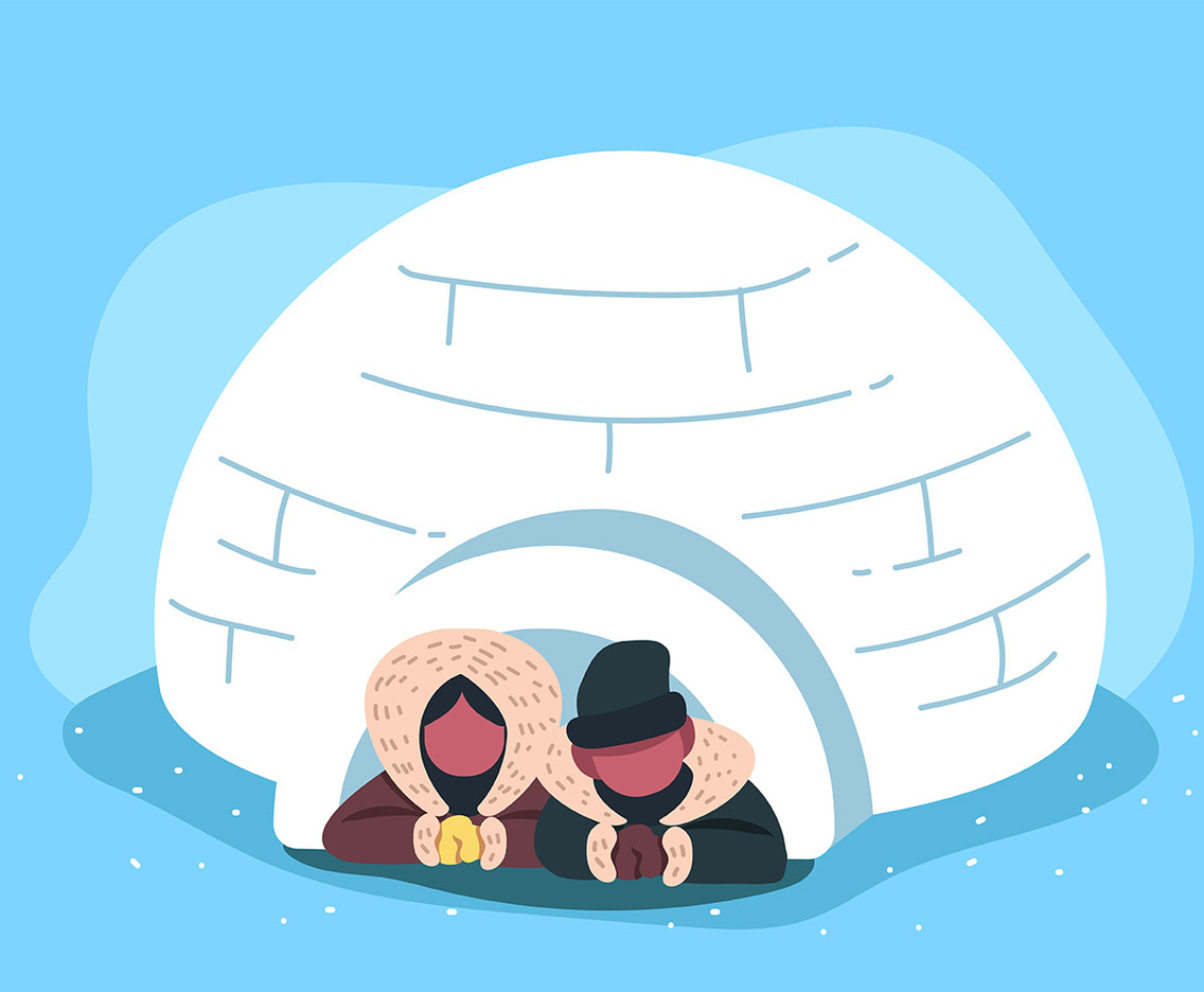 Eskimos Vector Art & Graphics | freevector.com