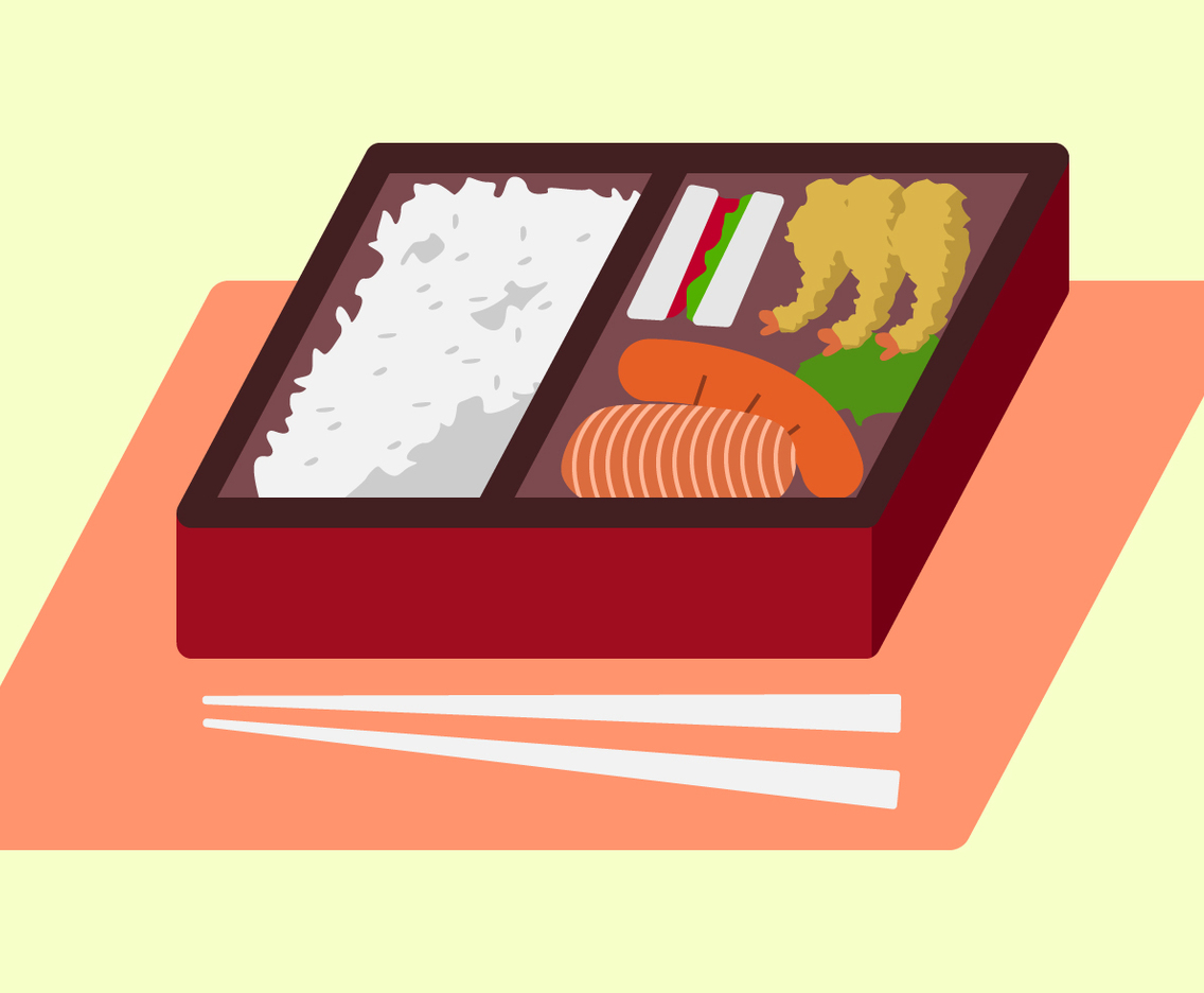 Delicious Bento Box Vectors Vector Art & Graphics | freevector.com