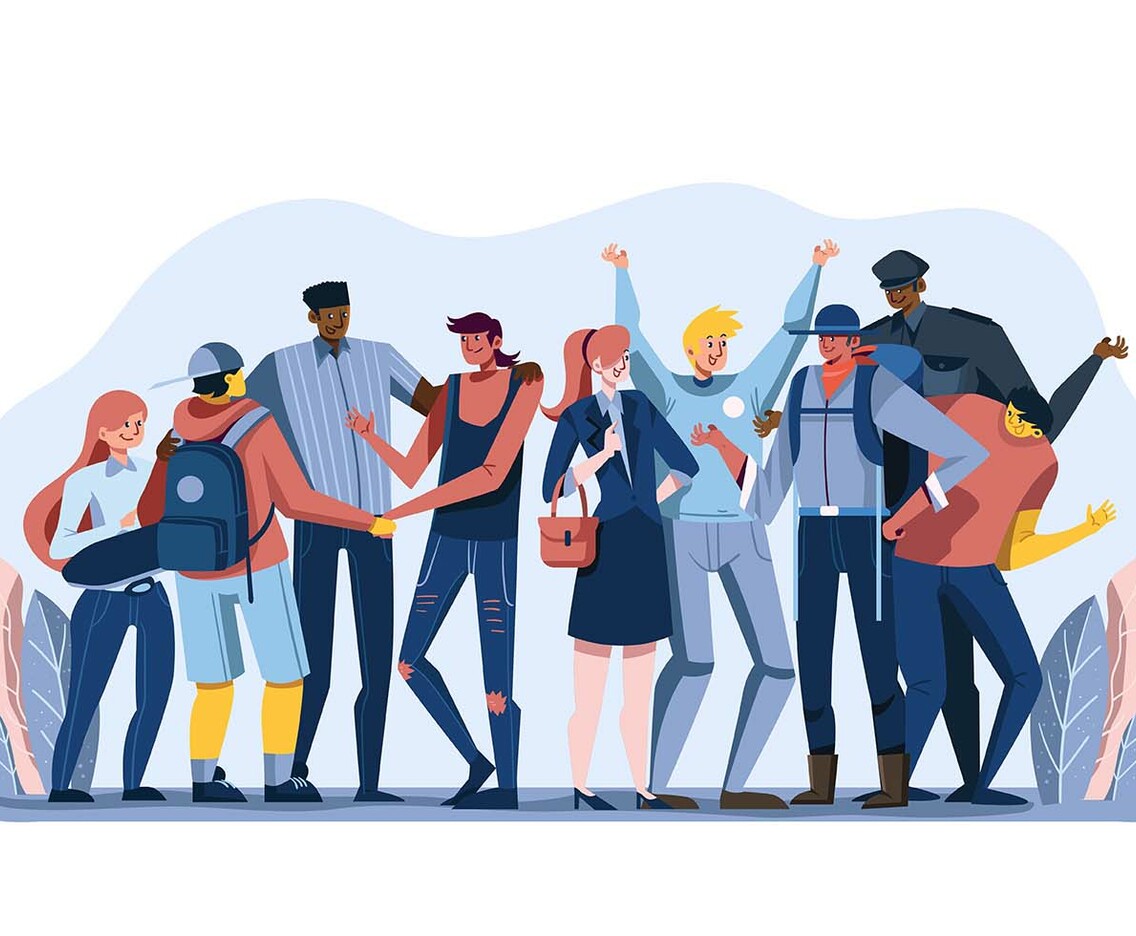 Multicultural Communities Vector Art & Graphics | freevector.com
