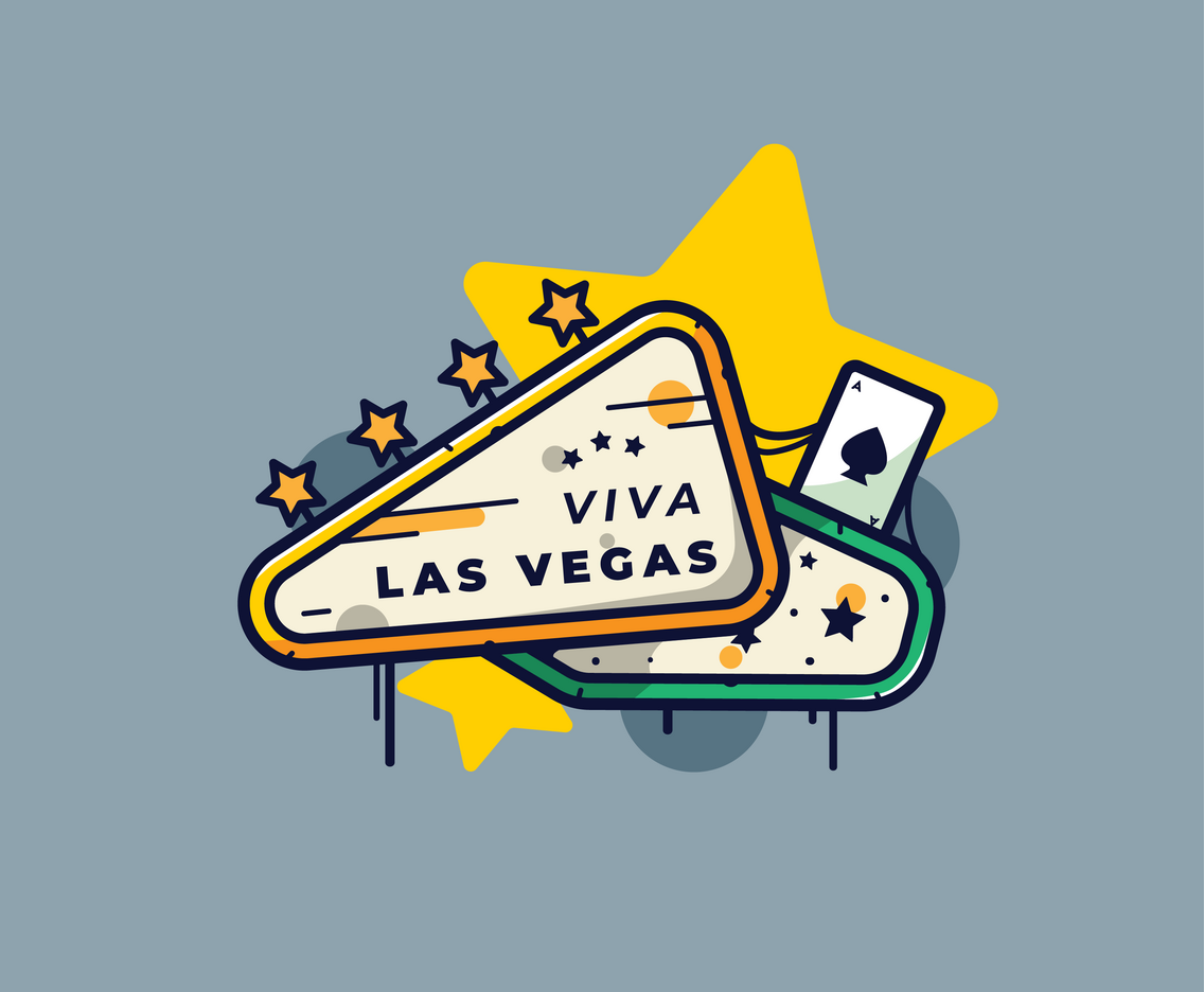Las Vegas Vector Vector Art & Graphics | freevector.com
