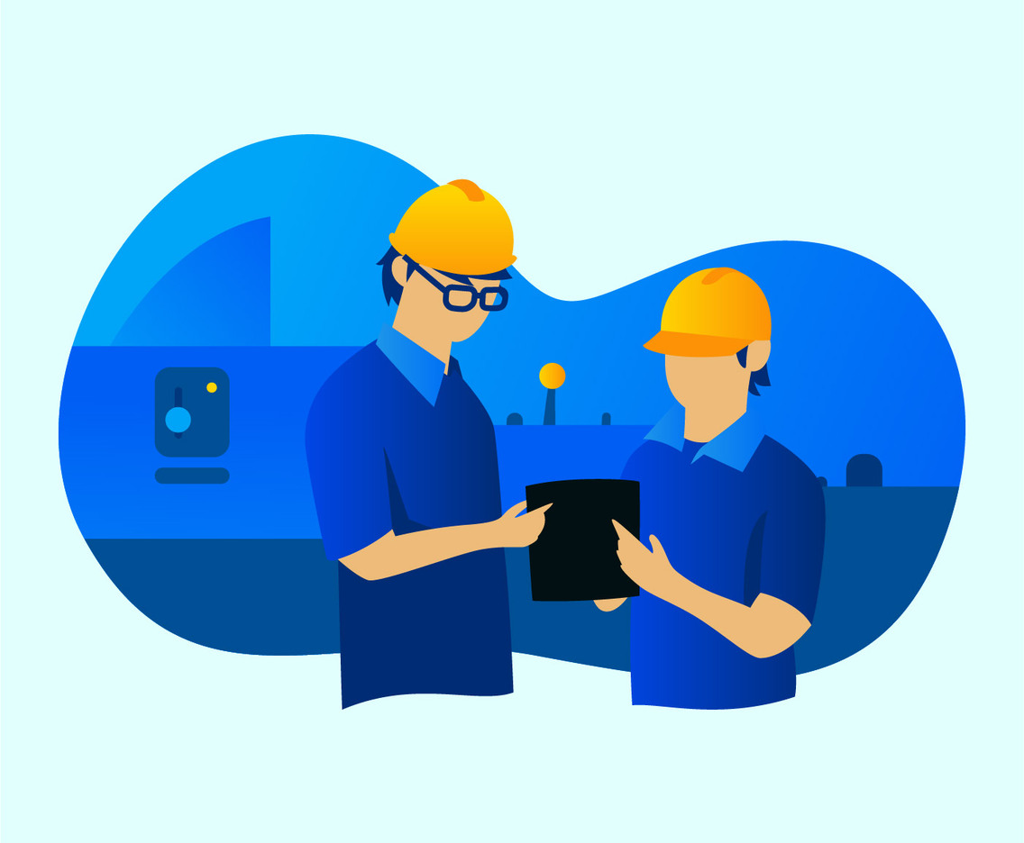 Factory Worker Vector Art & Graphics | freevector.com