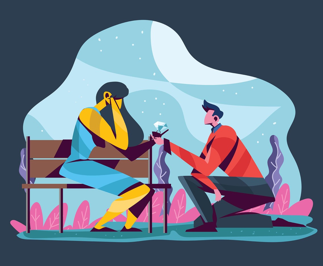 Engagement Proposal Vector Art & Graphics | freevector.com