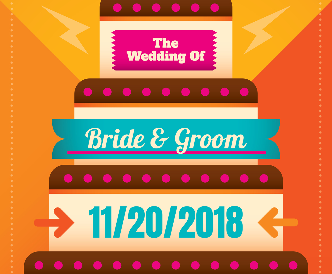 Wedding Card Vector Art & Graphics | freevector.com