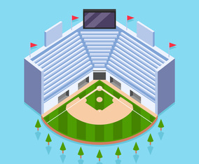 Baseball Opening Day Vector Art & Graphics | freevector.com