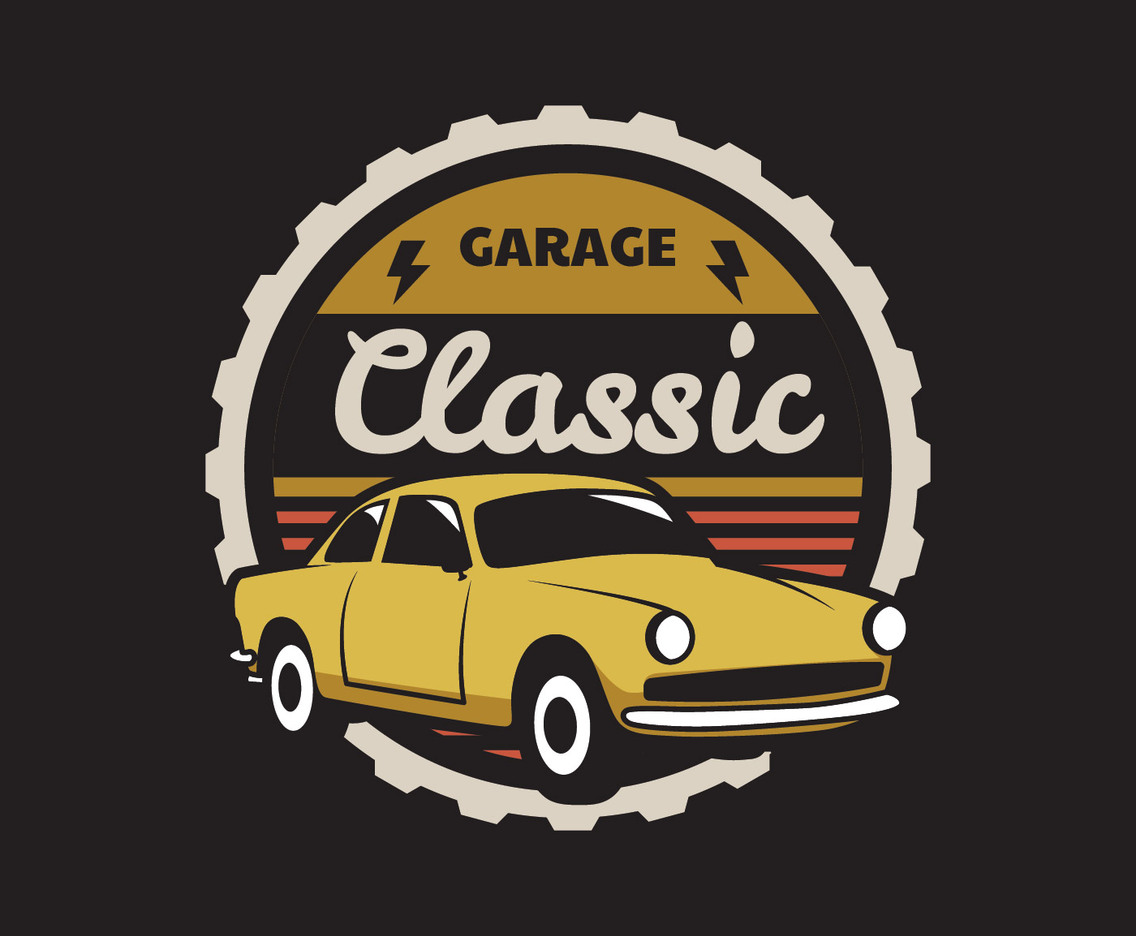Classic Car Badge Vector Art & Graphics | freevector.com