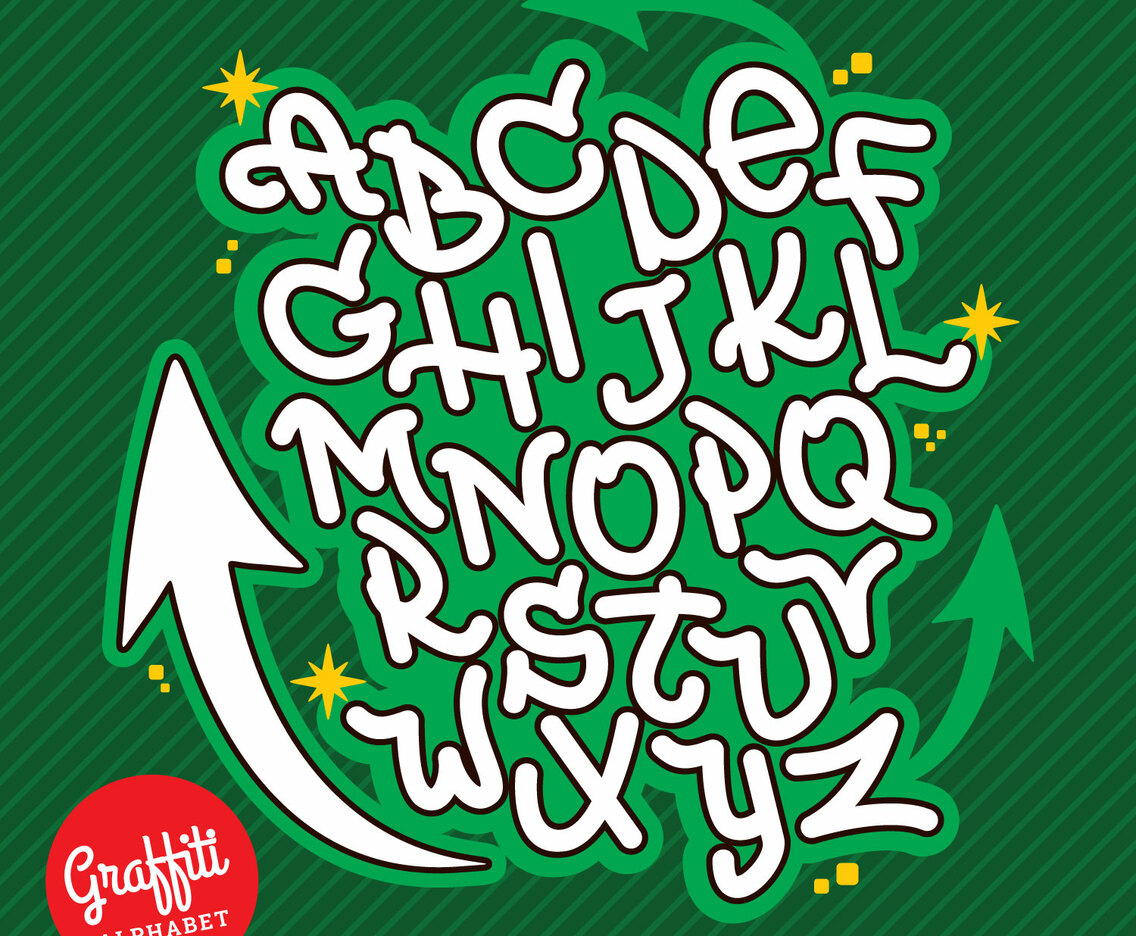 Graffiti Alphabet Vector Art & Graphics | freevector.com