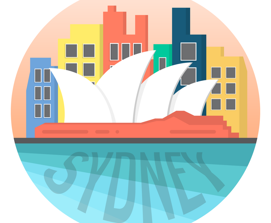 Sydney Landscape Vector Art & Graphics | freevector.com