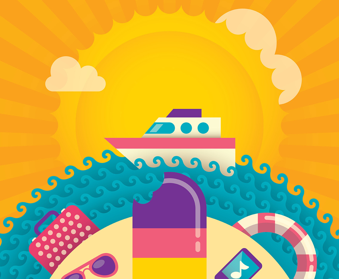 Beach Bum Vector Art & Graphics | freevector.com