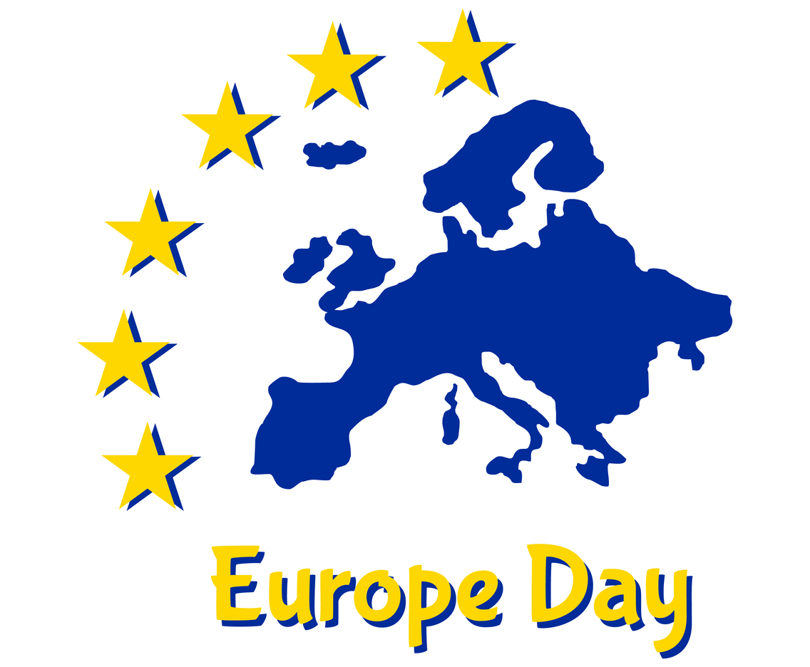 Europe Day Celebration Background Vector Art & Graphics | freevector.com