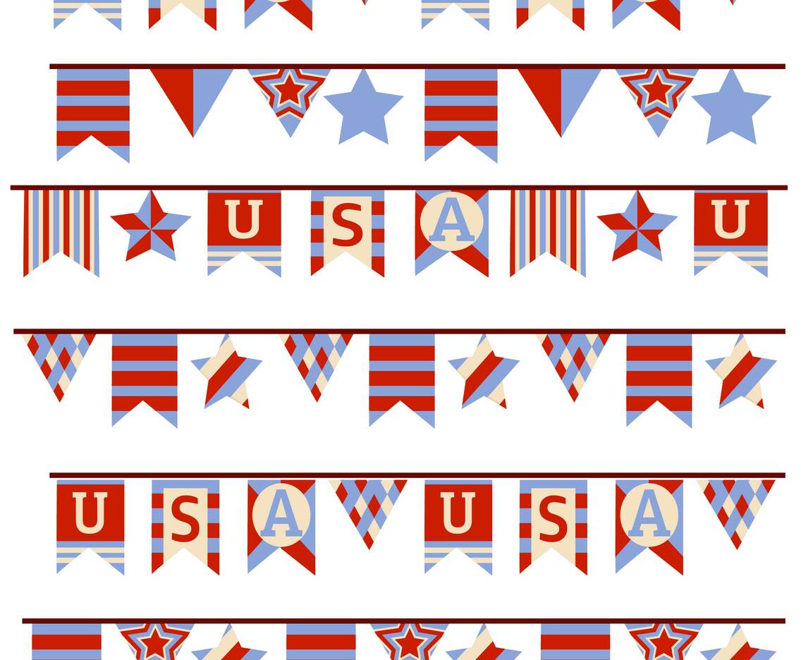 Memorial Day Decorations 2 Vectors Vector Art & Graphics | freevector.com
