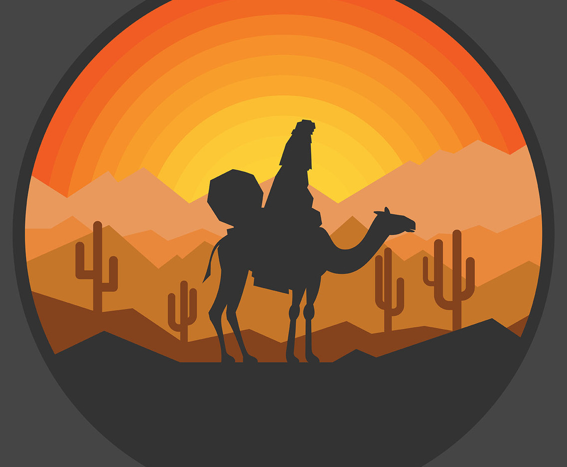 Nomad Illustration Vector Art & Graphics | freevector.com
