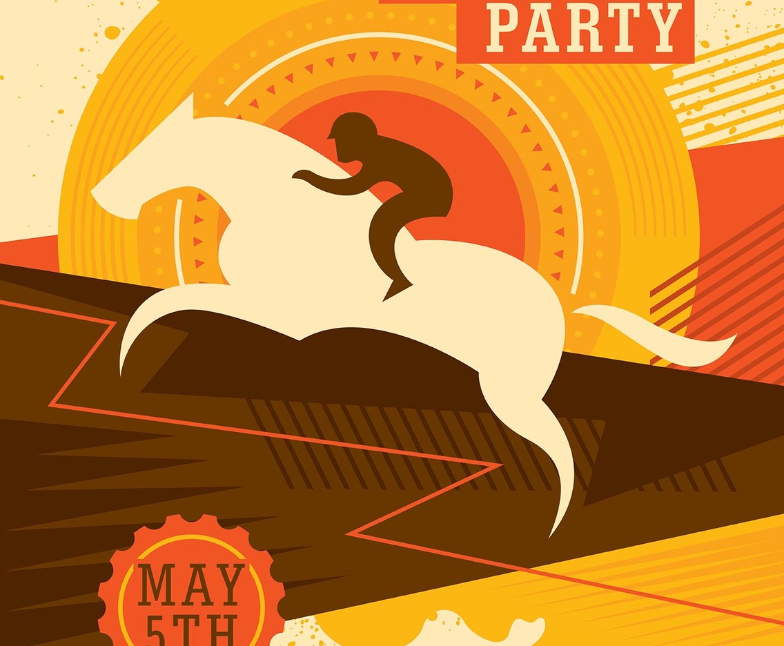 Kentucky Derby Vector Art & Graphics | freevector.com