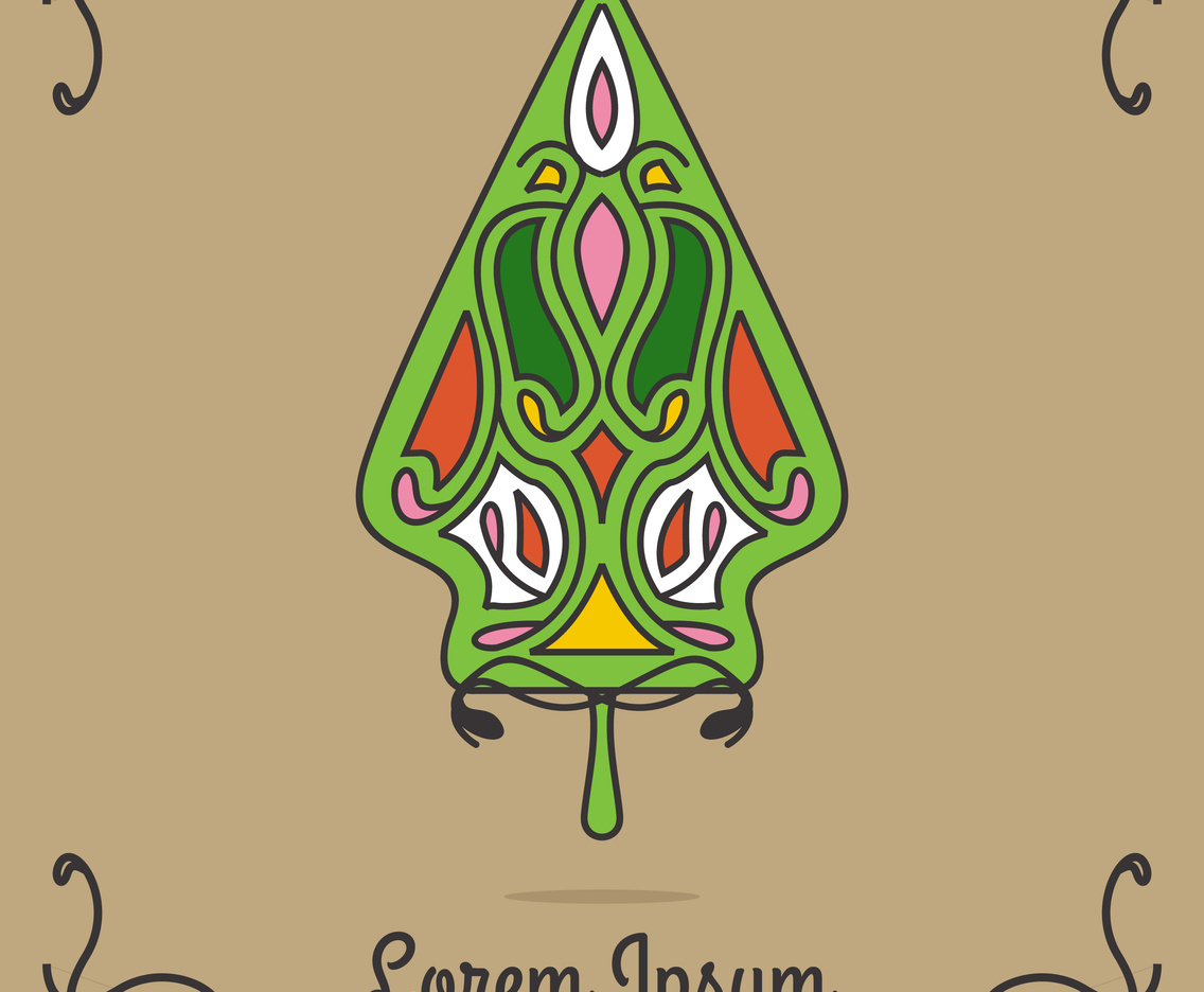Illustration Of Gunungan Wayang Vector Art & Graphics | freevector.com