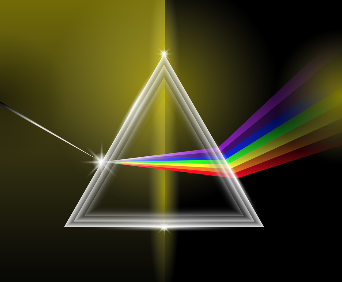 Dispersive Prism Illustration Vector Art & Graphics | freevector.com