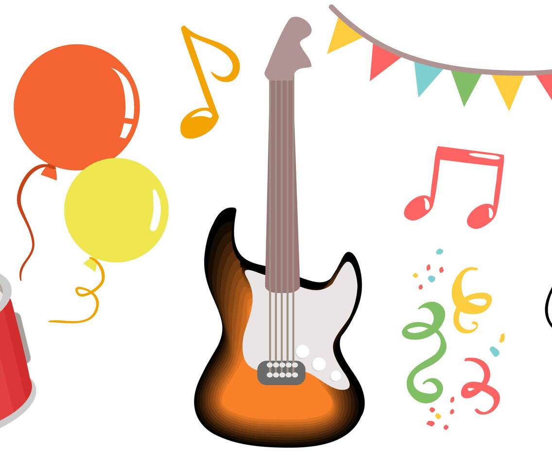 Music Festival Vectors Vector Art & Graphics | freevector.com