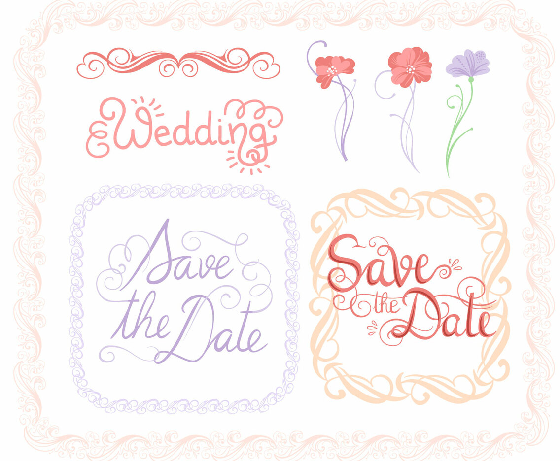 Wedding Vectors Vector Art & Graphics | freevector.com
