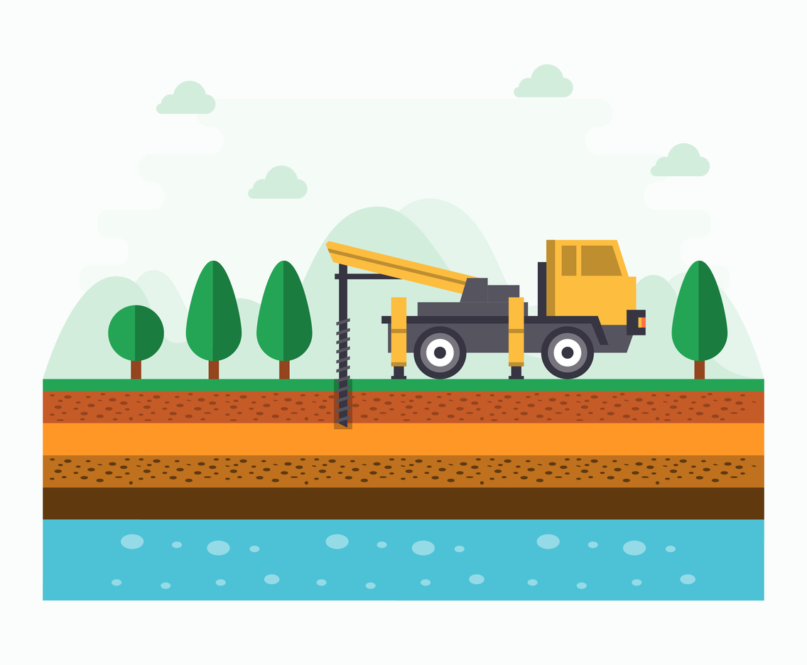 Flat Auger Car Vector Art & Graphics | freevector.com