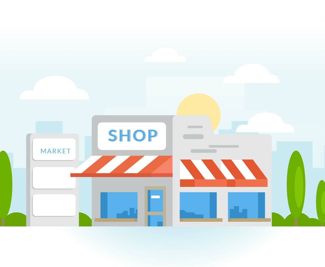 Supermarket Vector Vector Art & Graphics | freevector.com