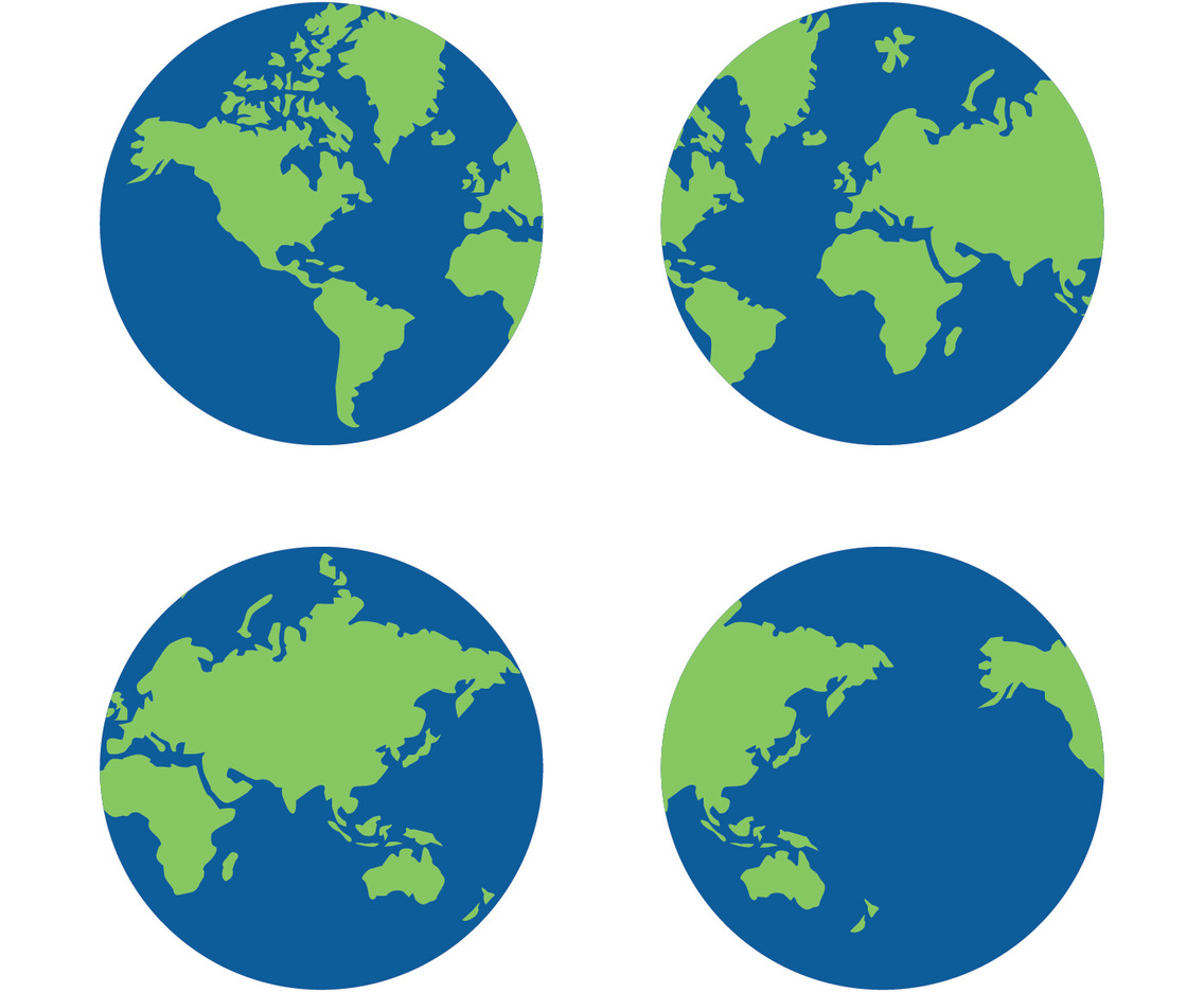 Global Map Vector Art & Graphics | freevector.com