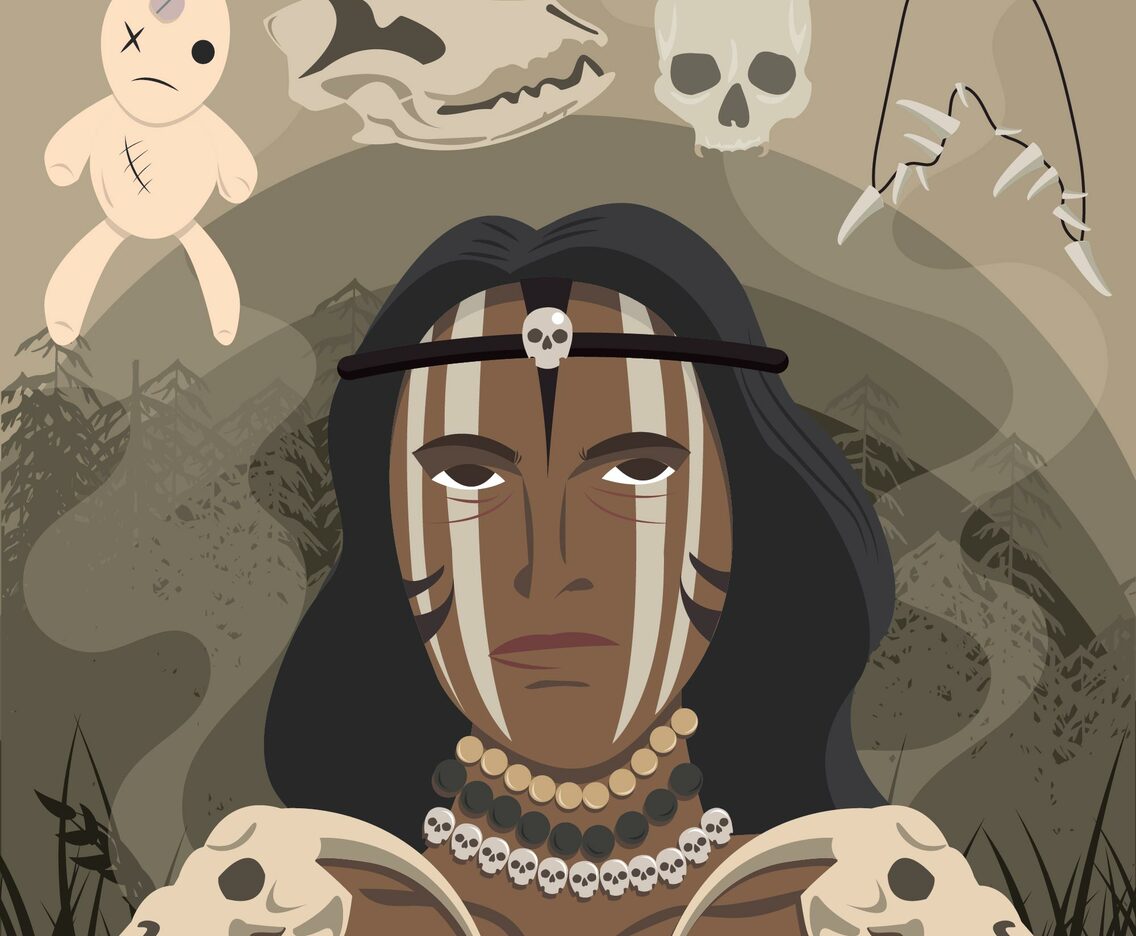 Shaman Vector Vector Art & Graphics | freevector.com