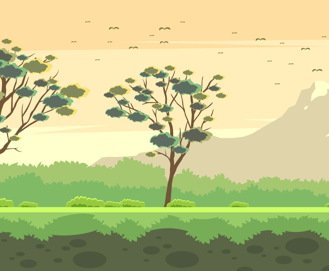 Landscape Gum Tree Free Vector Vector Art & Graphics | freevector.com
