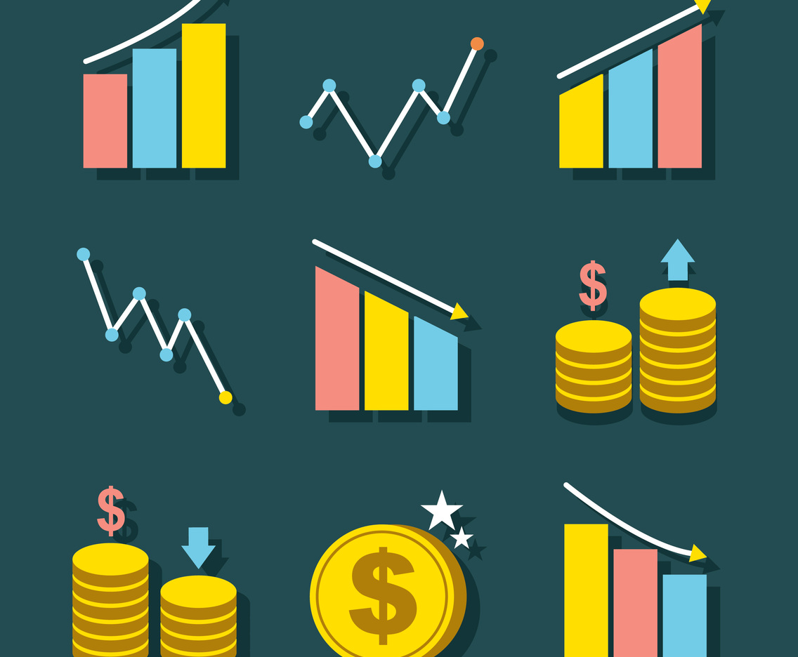 Revenue Chart Vector Art & Graphics | freevector.com