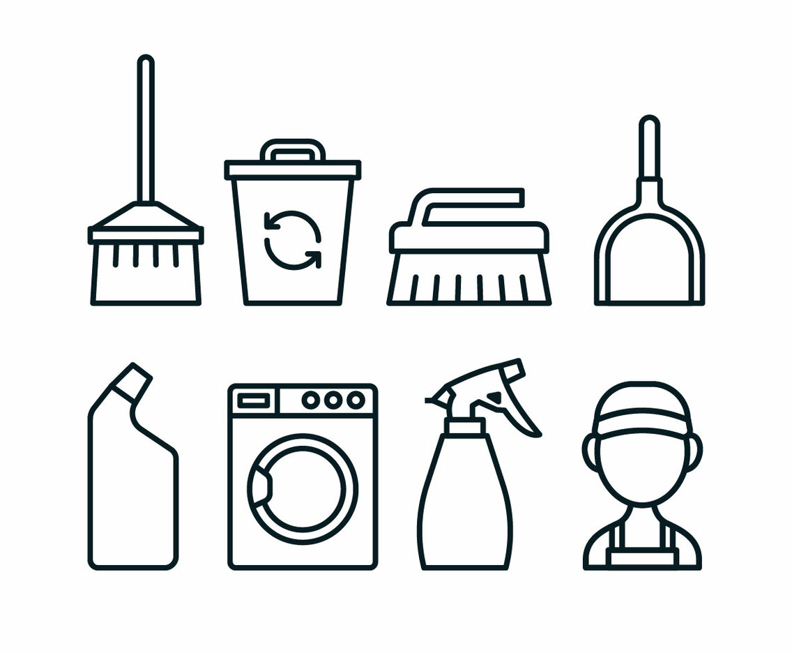 Caretaker Tool Icon Pack Vector Art & Graphics | freevector.com
