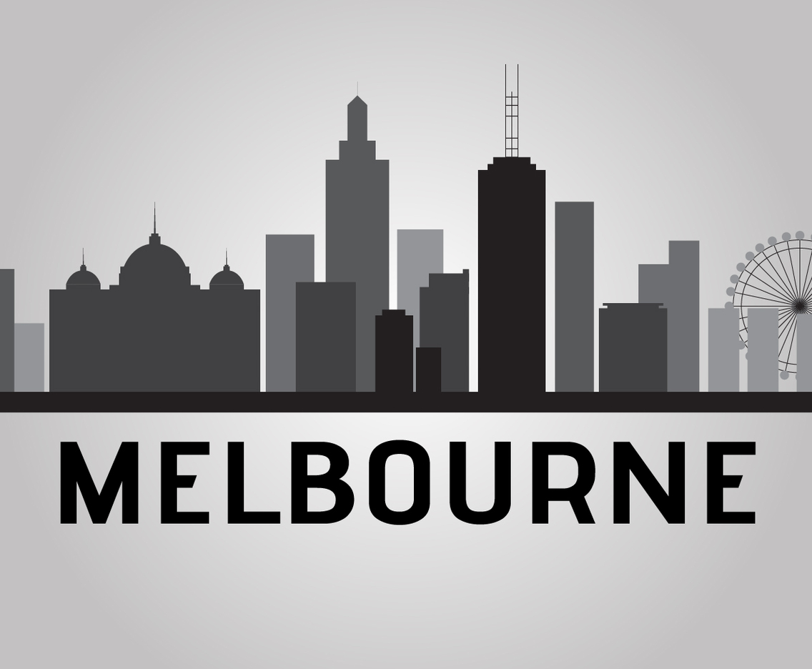 Melbourne Skyline Vector Art & Graphics | freevector.com