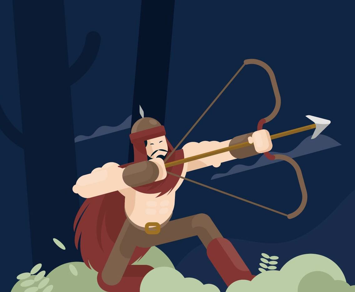 Mongol Illustration Vector Art & Graphics | freevector.com