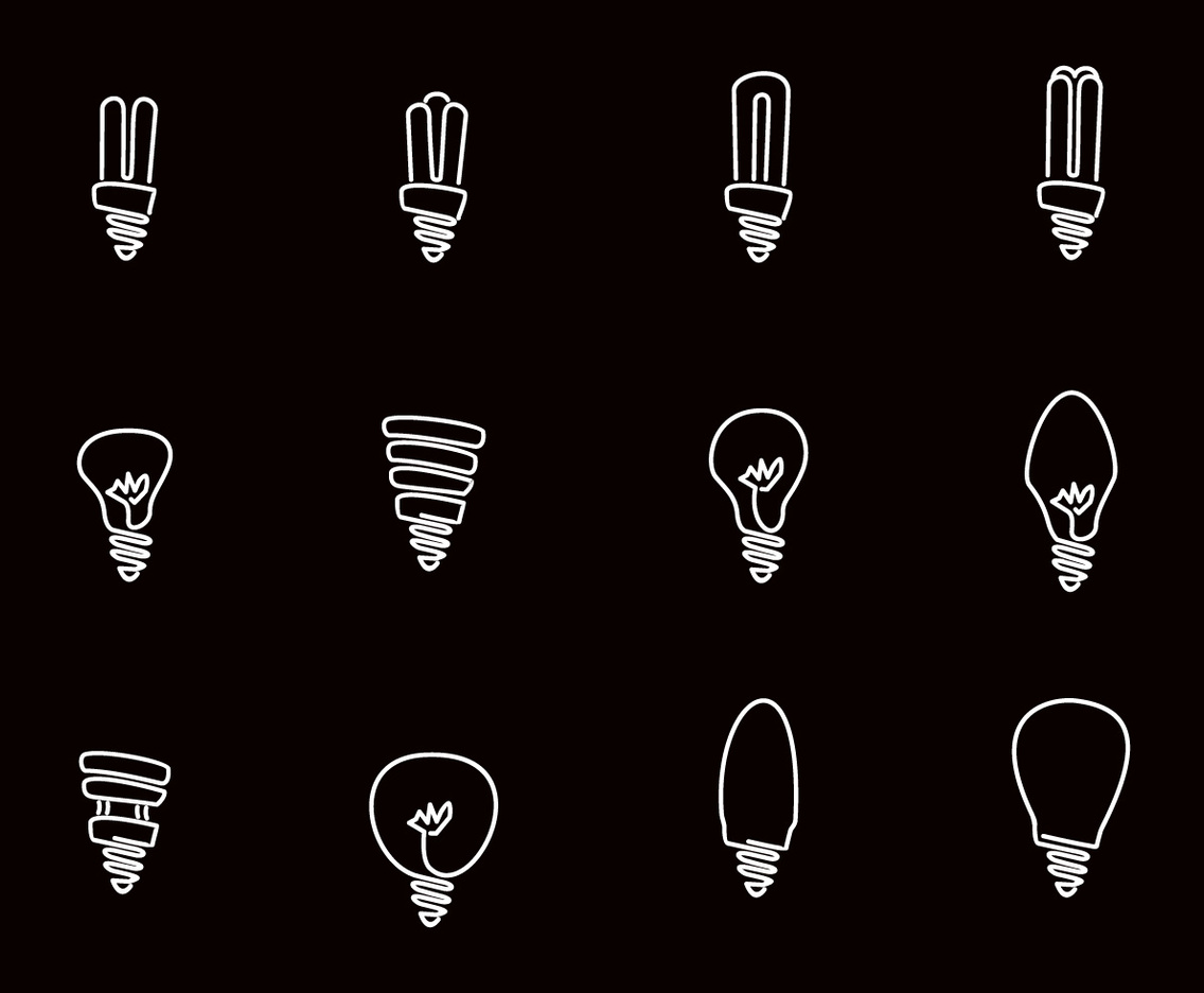 Hand Drawn Light Bulb Vector Art & Graphics | freevector.com
