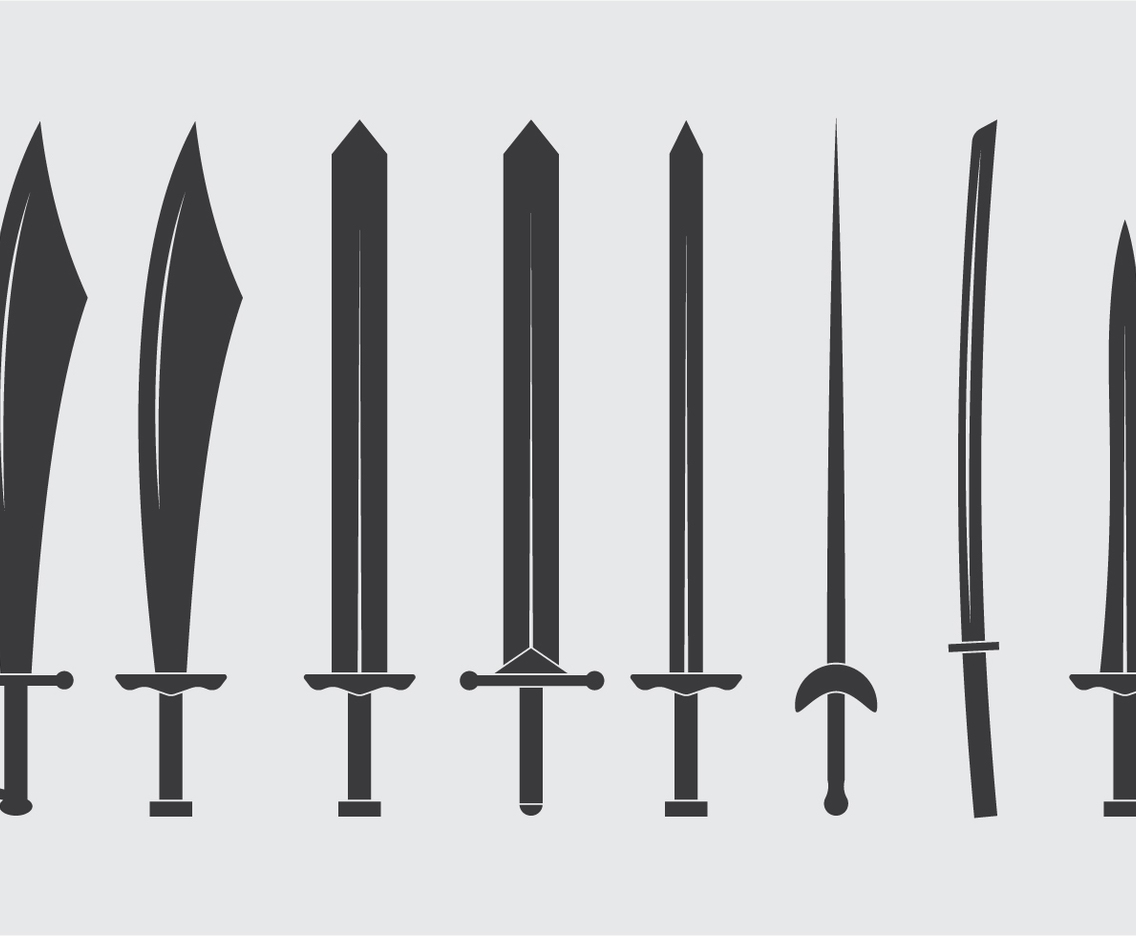 Swords Icon Vector Art & Graphics | freevector.com