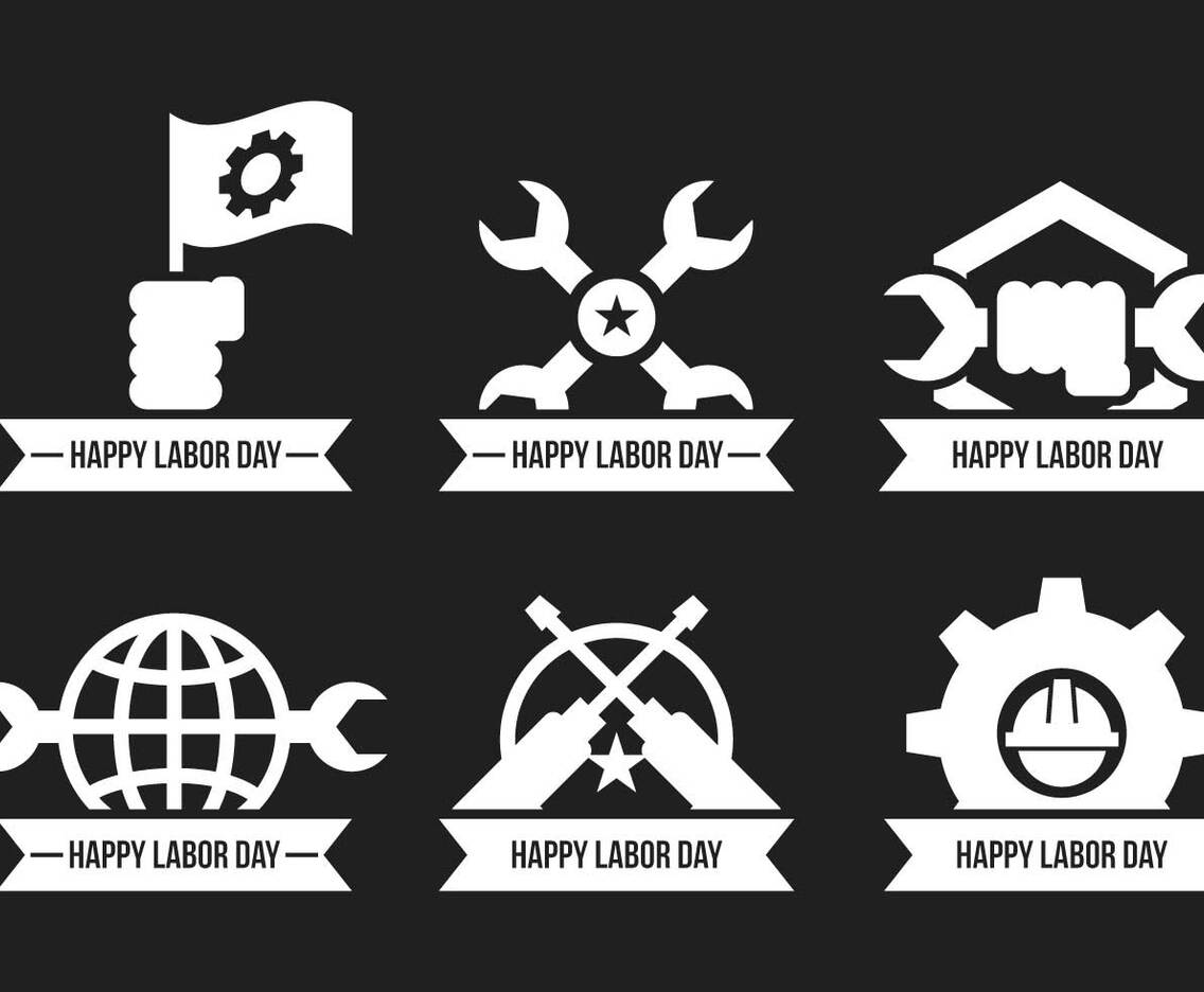 Labor Day Vector Icons Vector Art & Graphics | freevector.com