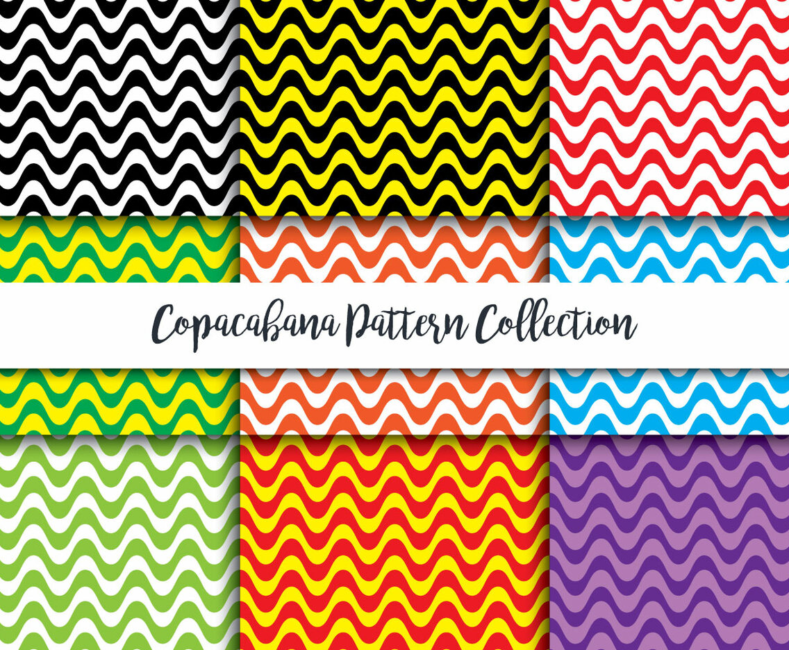Copacabana Pattern Vector Art & Graphics | freevector.com