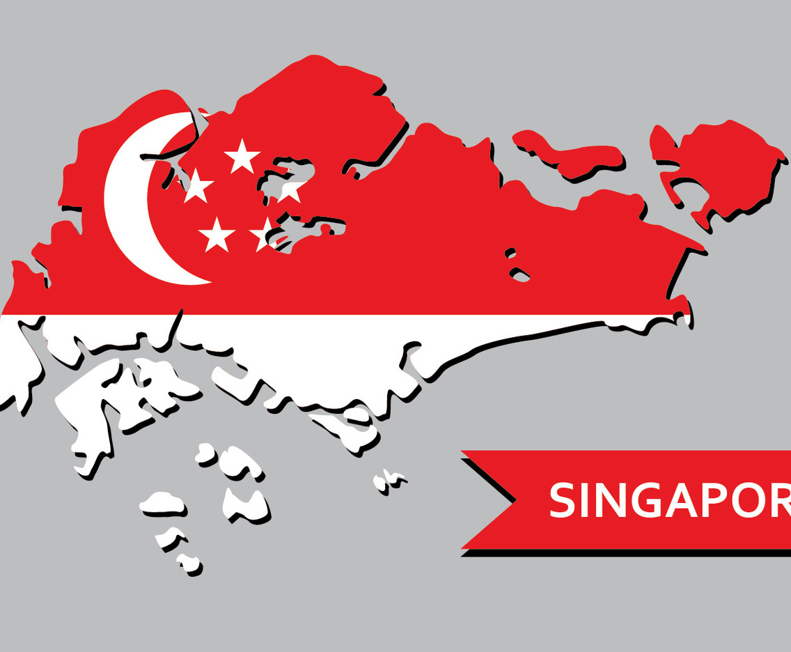 Singapore Map Vector Art & Graphics | freevector.com