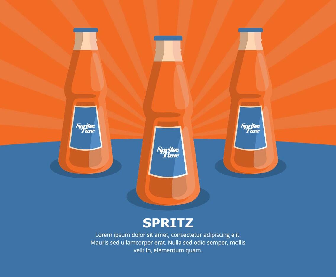 Spritz Illustration Vector Art & Graphics | freevector.com