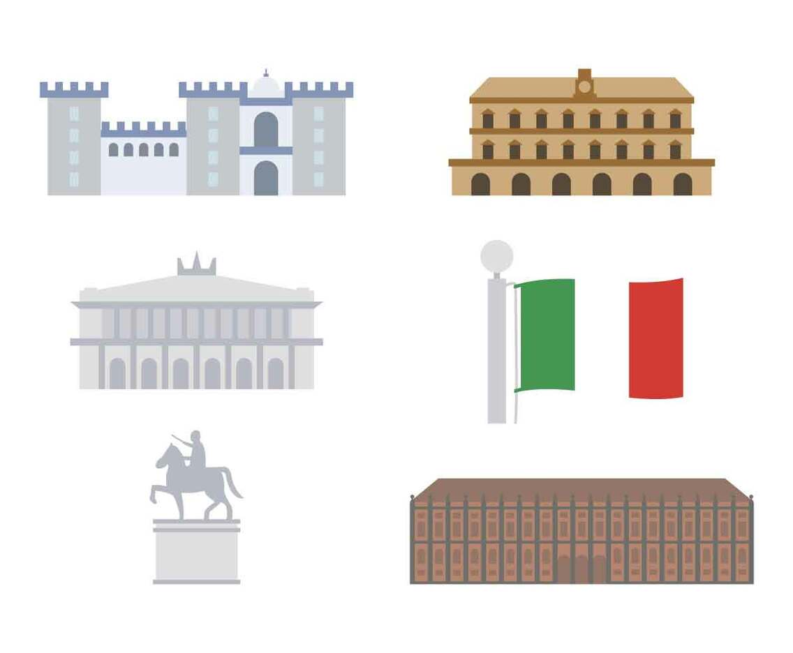 Free Iconic Italy Vectors Vector Art & Graphics | freevector.com