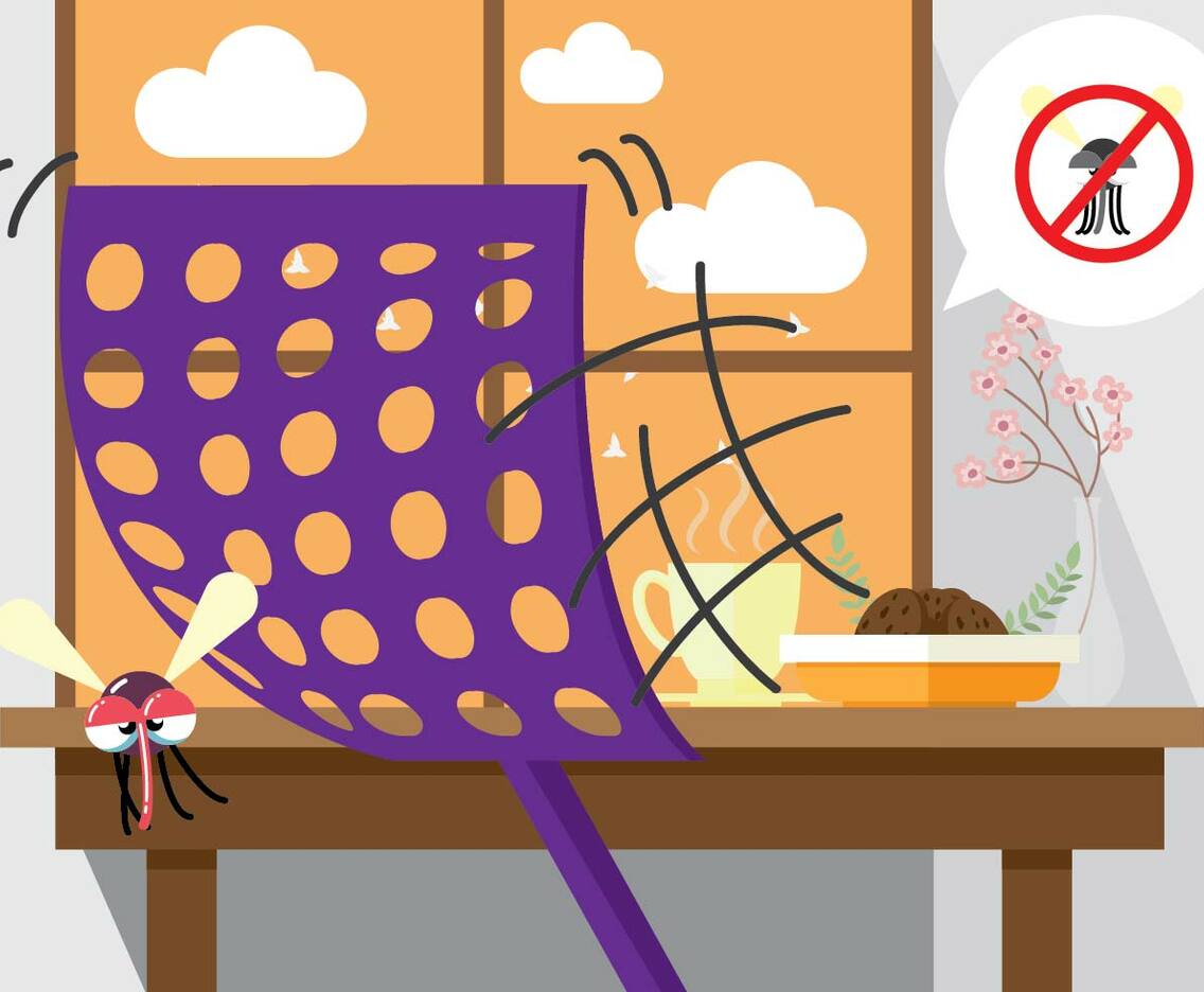 Hit The Fly Vector Art & Graphics | freevector.com