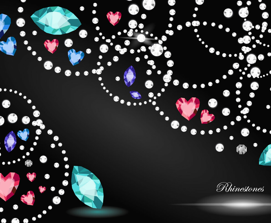 Rhinestone Background Vector Art & Graphics | freevector.com