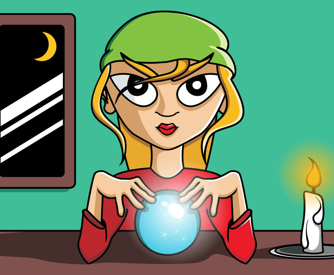 Gipsy Fortune Girl Vector Art & Graphics | freevector.com