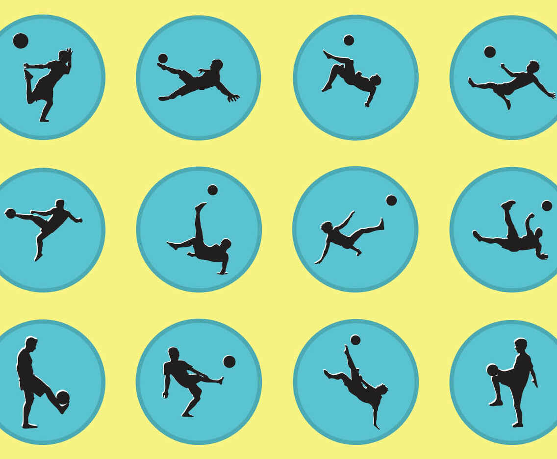Silhouette Of Vector Soccer Vector Art & Graphics | freevector.com