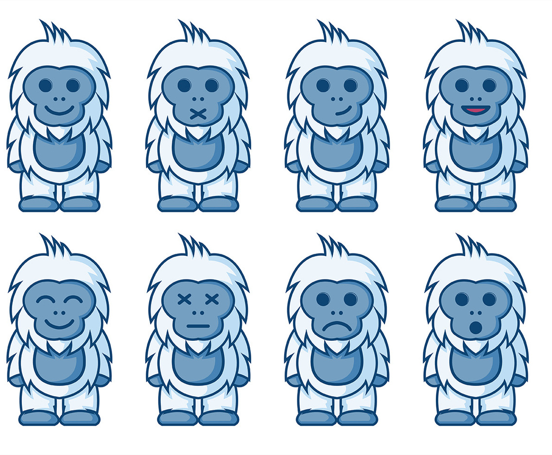 Yeti Vector Vector Art & Graphics | freevector.com