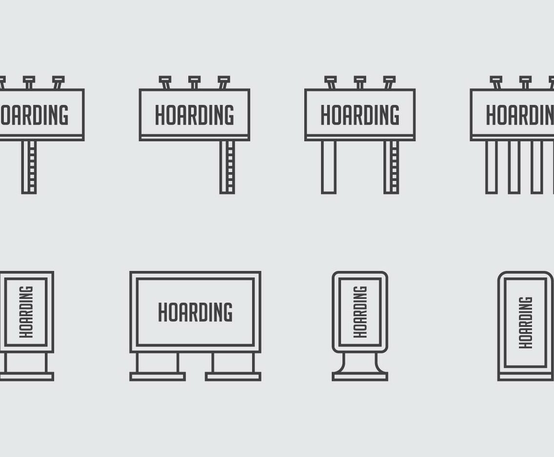 Hoarding Icons Vector Art & Graphics | freevector.com
