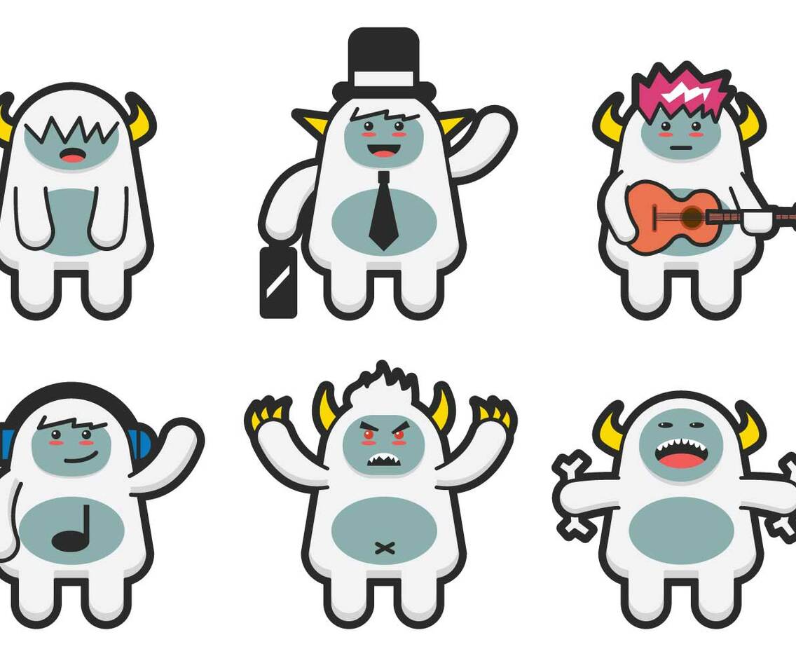 Yeti Vector Vector Art & Graphics | freevector.com
