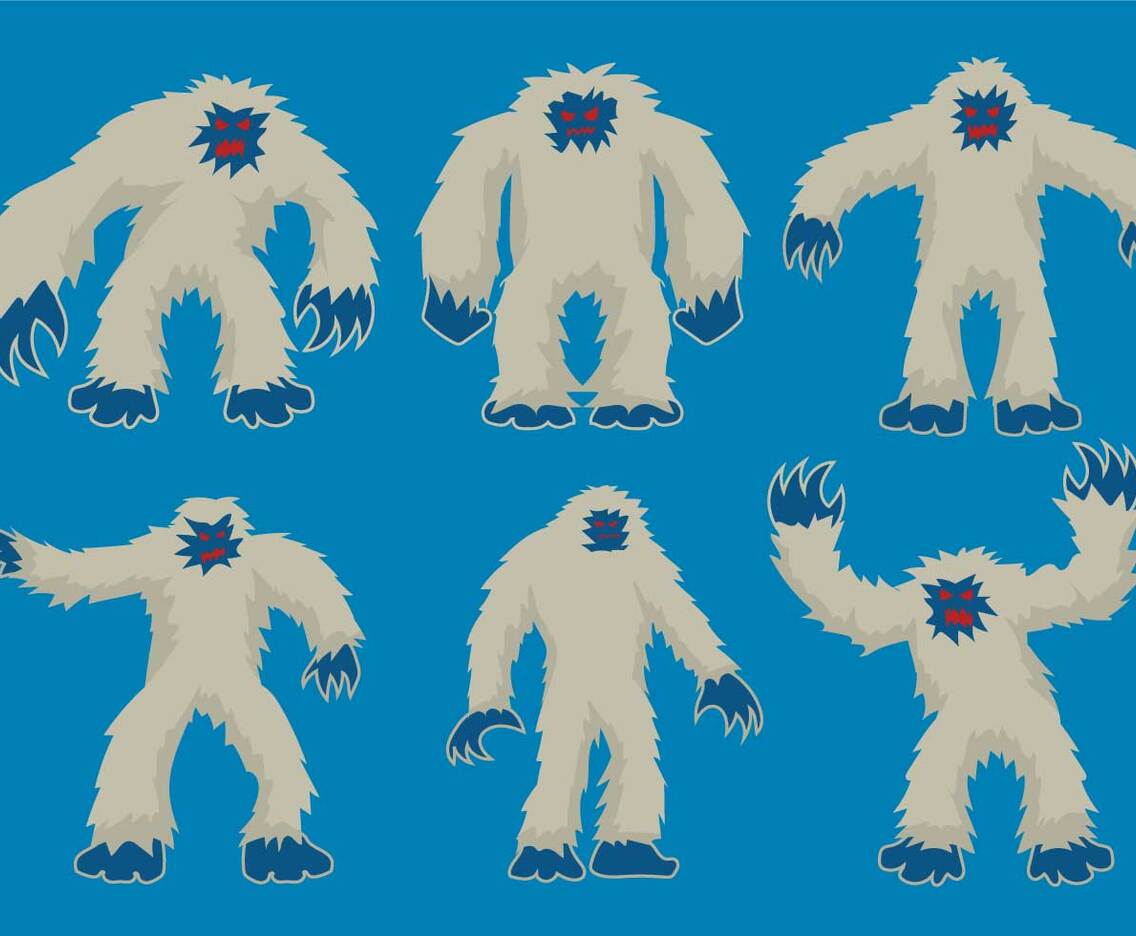 Yeti Vector Vector Art & Graphics | freevector.com