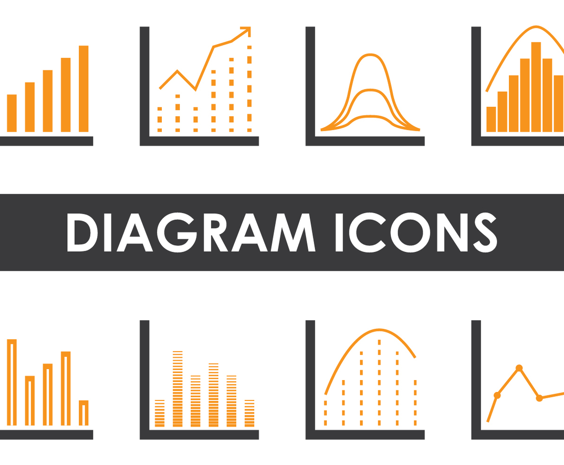Diagram Icons Vector Art & Graphics | freevector.com