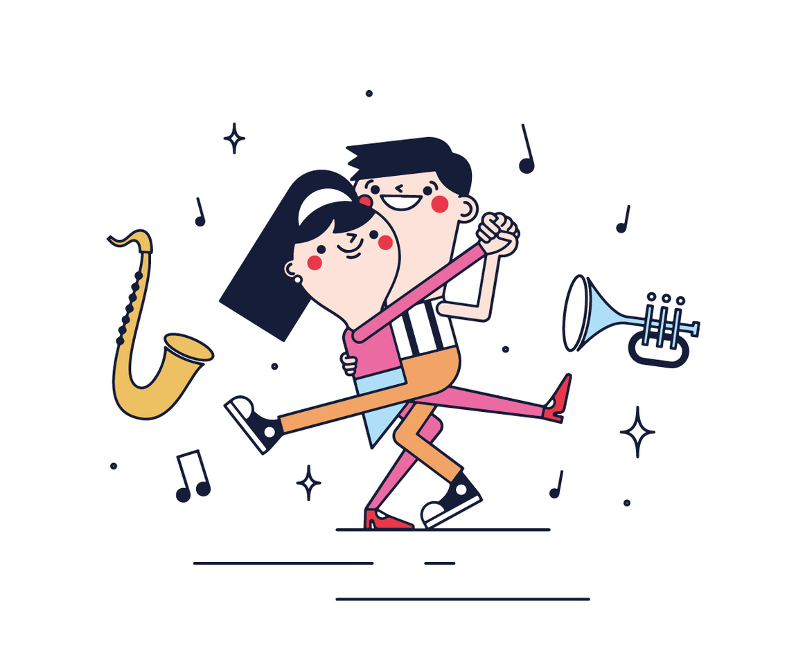 Free Dancing Vector Vector Art & Graphics | freevector.com